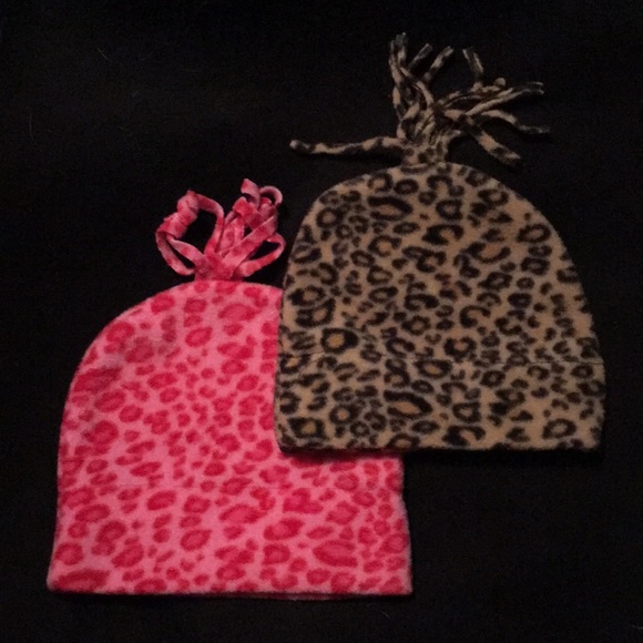 Accessories | Leopard Print Hats Bundle Of Two | Poshmark